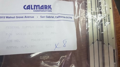 LOT OF 8 PCS. CALMARK WV226-8.00T2LR CARD LOK RETAINER | eBay