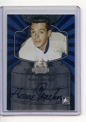 2014 ITG Lord Stanley's Mug - Howie Meeker 1950-51 Auto On Card ...