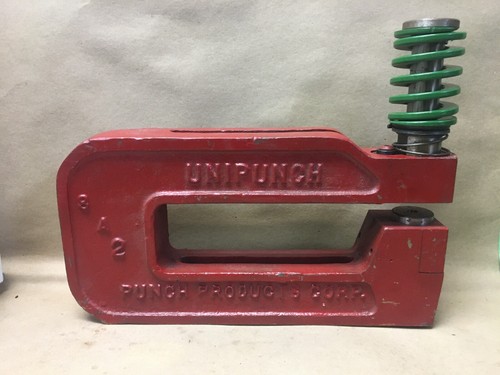 UNIPUNCH 8A 2 C-Frame Punch Press Die Tool includes 7.9mm punch | eBay