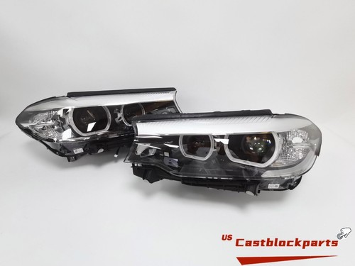 2017-2020 BMW 5 Series M5 F90 530i 540i G30 G31 LED Xenon Headlights ...