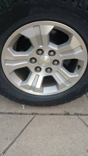 18” Chevrolet GMC SIERRA 1500 PICKUP SILVERADO OEM 18"-8.5"Wheel 2014 ...