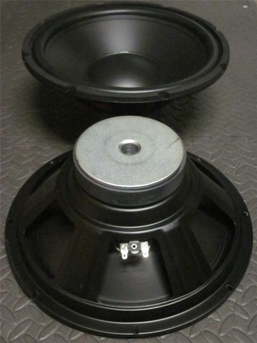 NEW (2) 12" SubWoofer Speakers 8ohm Twelve inch Bass Woofer PAIR Sub ...