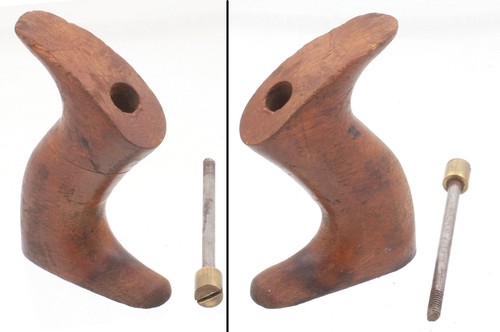 Orig. Beech Hdl./Screw for Stanley No. 40 Scrub Plane- Glue Repair ...