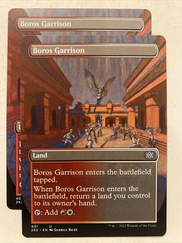 2x Boros Garrison Borderless MTG 2x2 Double Masters 2022 English NM ...