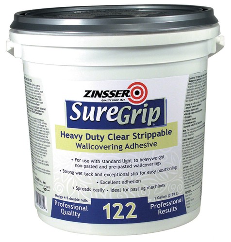 Rust-Oleum Zinsser 2881 Heavy Duty Strippable Wallcovering Adhesive, 1 ...