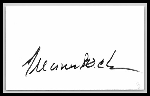 Gregory Peck - Actor - 3x5 Card - Signed / Autograph (g) | eBay