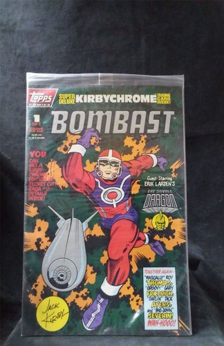 Bombast #1 w/ trading card *sealed* 1993 topps Comic Book b&b | eBay