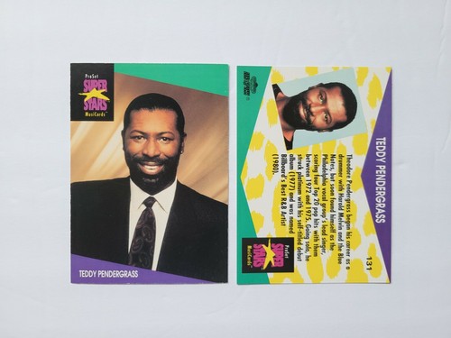 TEDDY PENDERGRASS CARD #131 PROSET MUSICARDS 1991 PROSET | eBay
