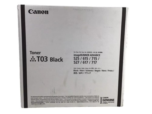 Canon T03 Original Toner Cartridge - Black 13803302707 | eBay