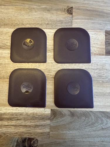 LOT of 4 Pampered Chef Brown Nylon Plastic Pan Scrapers Tool Stoneware ...