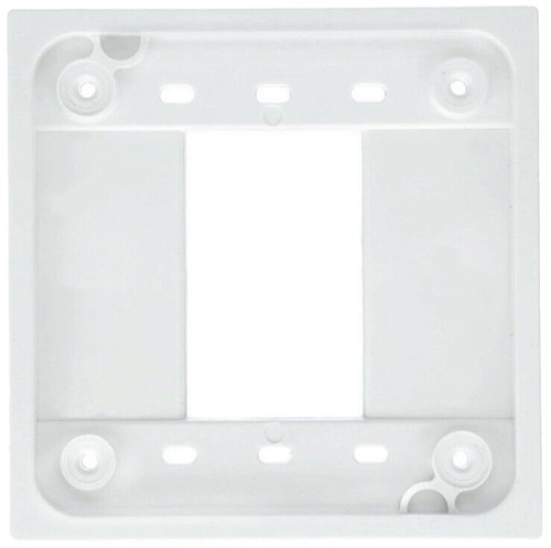 ⚡️Hubbell HBL4APW White 4-Plex Hospital Grade Receptacle Adapter Plate ...
