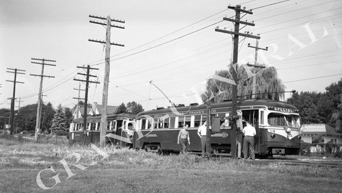 ORIGINAL PHILADELPHIA SUBURBAN TRANSPORTATION CO PSTC TROLLEY NEGATIVE ...