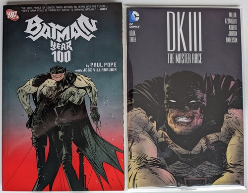 Batman Paul Pope lot of 2: Year 100 TPB & DK III Master Race Book Three ...