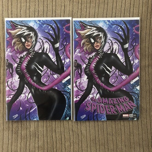 AMAZING SPIDER-MAN #50 SET NATHAN SZERDY EXCLUSIVE VARIANTS | eBay
