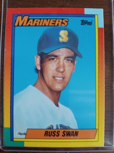 RUSS SWAN MARINERS 1990 TOPPS TRADED BASEBALL CARD #121T | eBay