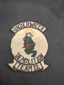 Vietnam War US Navy Underwater Demolition Team 12 patch. | eBay