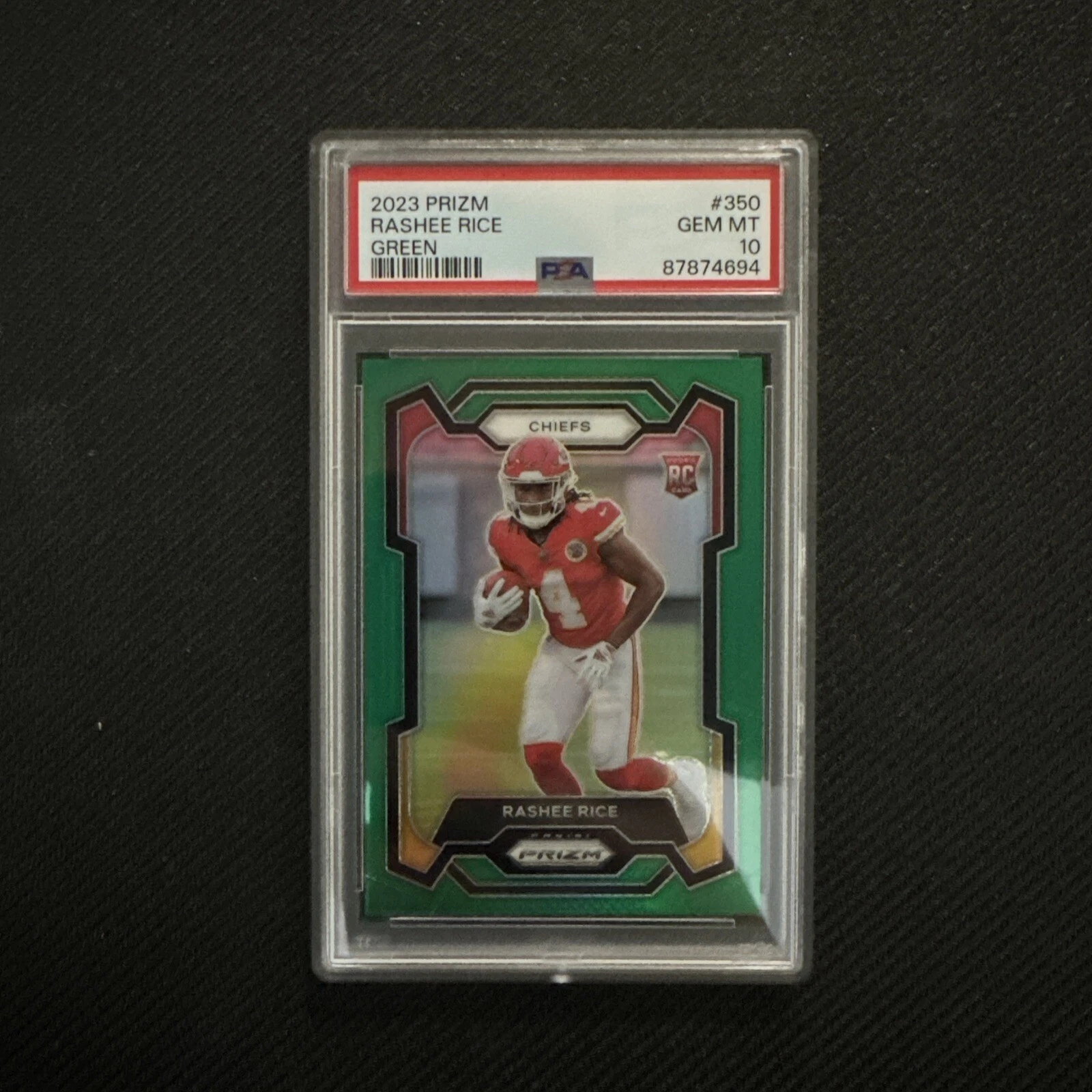 Rashee Rice 2023 Prizm #350 Green Price Guide - Sports Card Investor