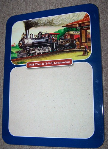 STEAM ENGINE LOCOMOTIVE PICTURE MEMO BOARD w/ MARKER Sign | eBay