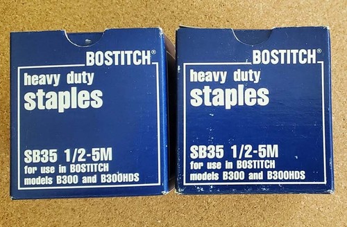Stanley Bostitch SB35 1/2” Heavy Duty Staples 5M (2) | eBay