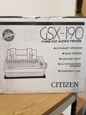 Citizen Dot Matrix Printer for sale | eBay