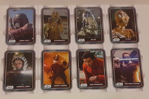 8-card lot 2023 Topps Star Wars Flagship Image Variation Boba Fett ...