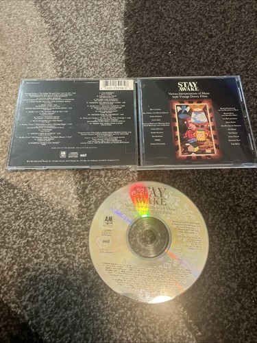 Stay Awake Disney Song Compilation CD A&M 1988 Tom Waits NRBQ Nilsson ...