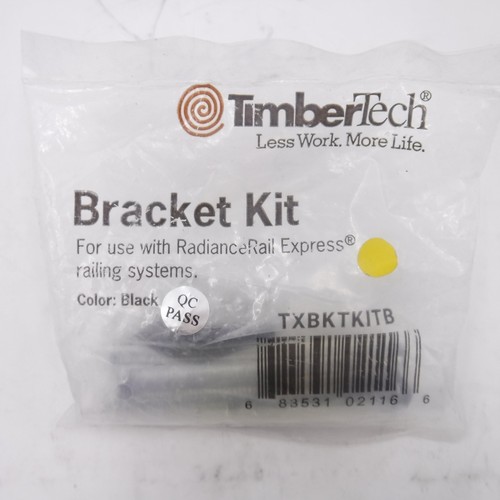 TimberTech RadianceRail Express Bracket Kit - Black for sale online | eBay