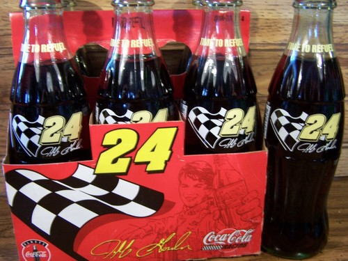 1995 Jeff Gordon # 24, TIME TO REFUEL, 6 - 8 oz Coke Bottles | eBay