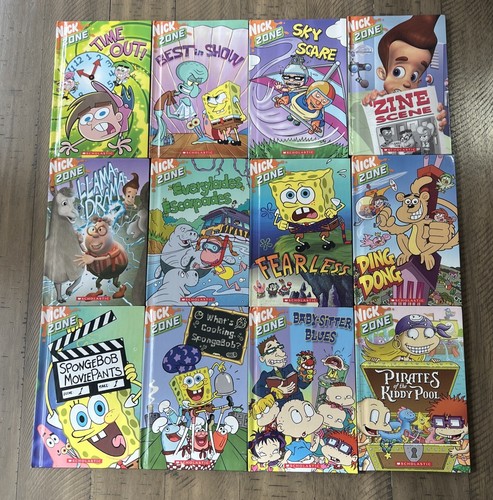 Nickelodeon Nick Zone Books Set Of 12 | eBay