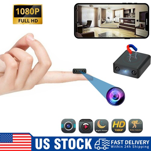 Mini Camera 1080P HD Motion Detection Camcorder Night Vision Home ...
