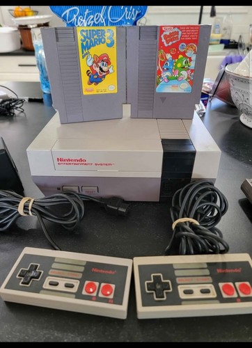 Nintendo Entertainment System NES Console - Gray (NES-001) 74299062940 ...