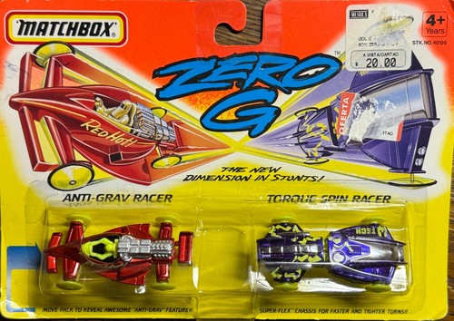 MATCHBOX 1995 ZERO G anti-Gravity Racer /Torque Spin Racer | eBay