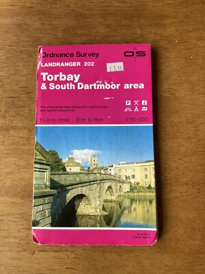 Os Map Dartmoor for sale | eBay
