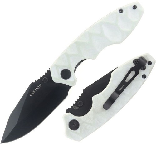Defcon Revive Folding Knife 3.25" Sandvik 14C28N Steel Blade Jade ...