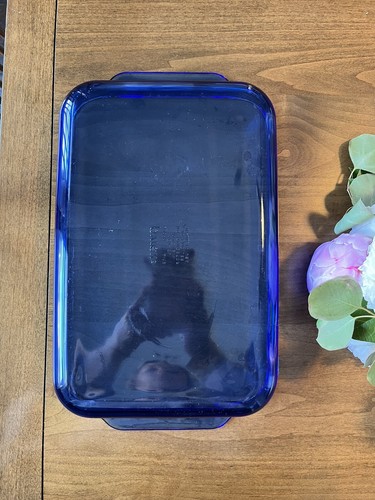 Cobalt Blue Pyrex Baking Dish | eBay