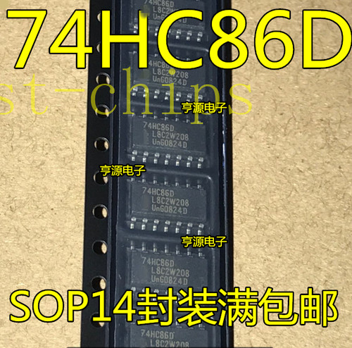 10 PCS 74HC86D SOP-14 74HC86 SMD Quad 2-input EXCLUSIVE-OR IC #K1995 | eBay