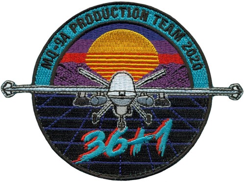 USAF GENERAL ATOMICS MQ-9A REAPER PRODUCTION TEAM 2020 PATCH | eBay