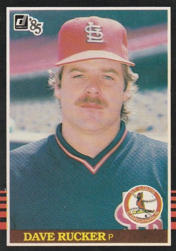 FREE SHIPPING-MINT-1985 (CARDINALS) Donruss #260 Dave Rucker | eBay
