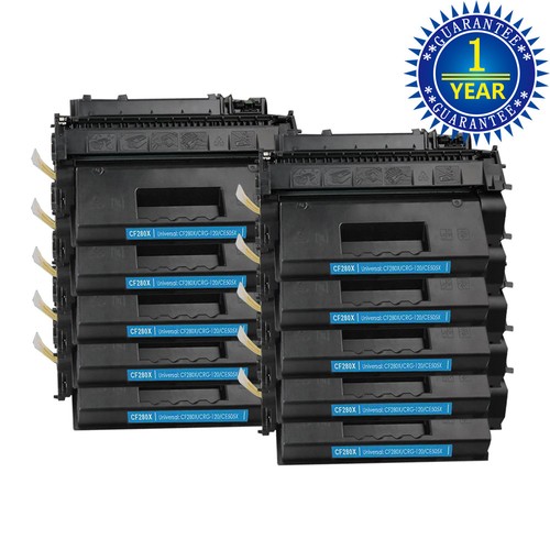 10PK CF280X Toner Cartridge High for HP 80X Laserjet Pro 400 M425dn ...