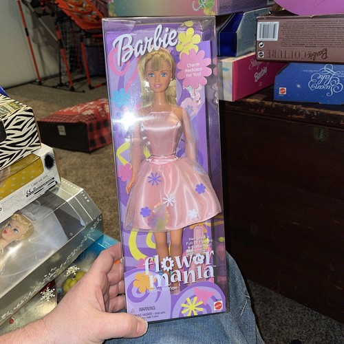 2000 FLOWER MANIA BARBIE - 28614 - ORIGINAL BOX UNOPENED - SPECIAL ...