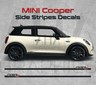 Mini Cooper Racing Side Stripes Graphics Decals | eBay