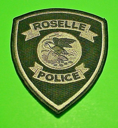 ROSELLE ILLINOIS IL SUBDUED 4 1/2" POLICE PATCH FREE SHIPPING!!! | eBay