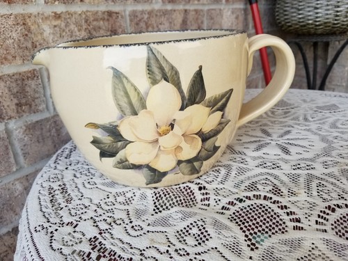Vintage Marshall (Texas) Pottery Large Mixing Batter Bowl Magnolia ...