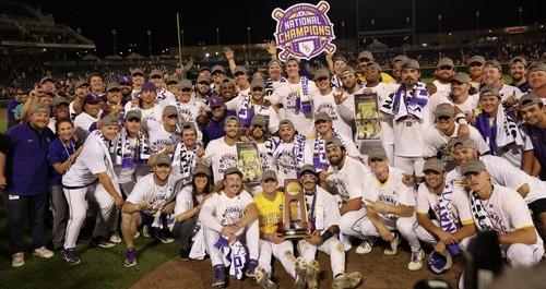 LSU Tigers Win 2020 College Baseball Celebrating Together 8x10 Photo ...