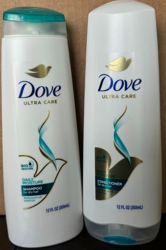 Dove Daily Moisture Shampoo & Conditioner 12oz each for dry hair | eBay