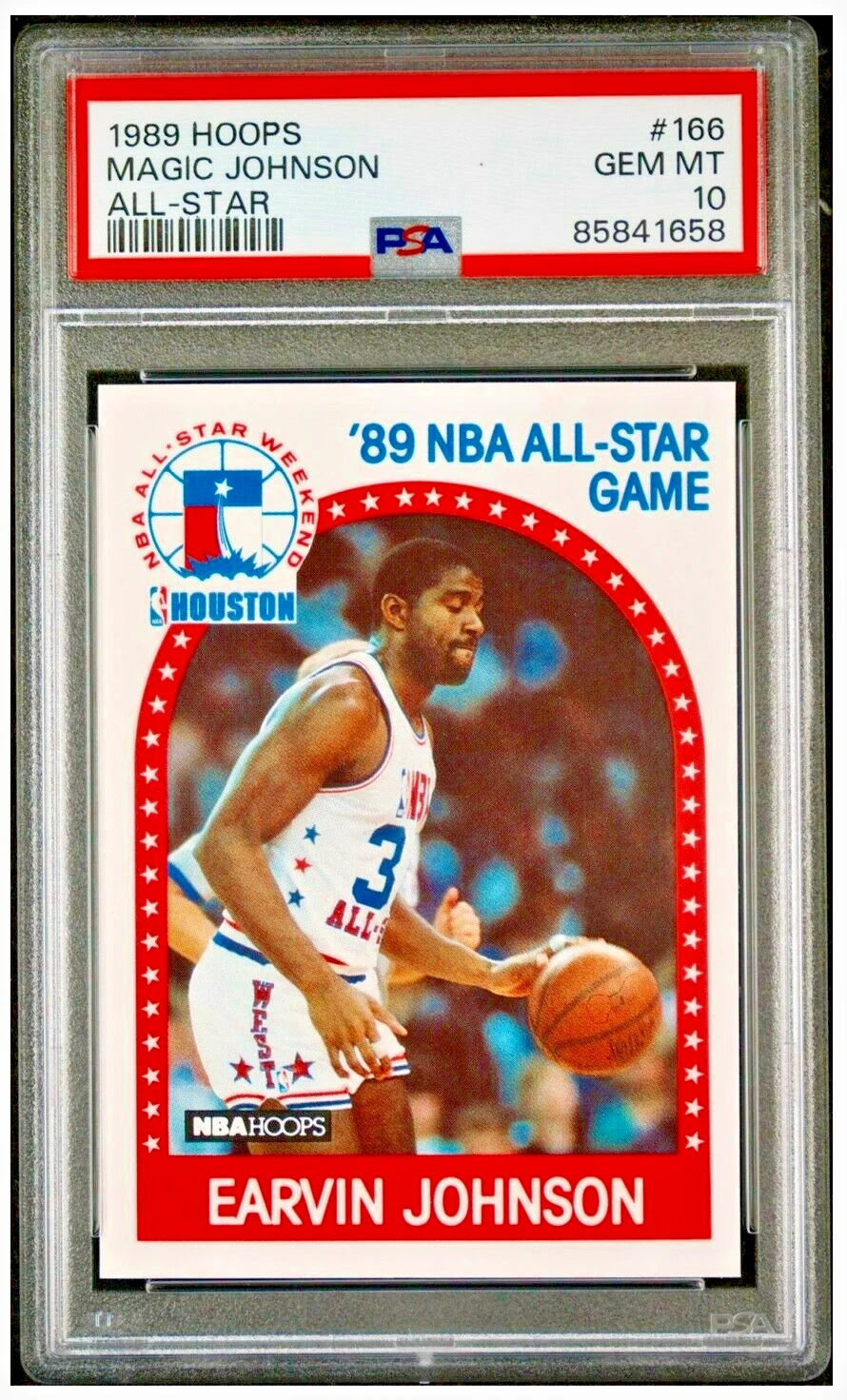 Magic Johnson 1989 Hoops #166 All-Star PSA 10 Price Guide - Sports Card ...