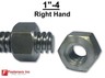 1"-5 Acme Heavy Hex Nut Right Hand 2G for Acme Threaded Rod RH 1-5 | eBay