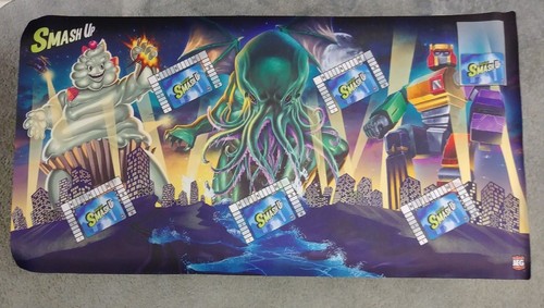 Smash Up Titans Oversized Promo Playmat OP Organized Event Kit Smashup ...