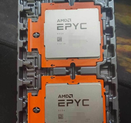 AMD EPYC 9534 2.45GHz 64 Core 256MB 280W LGA-6096 CPU processor ...