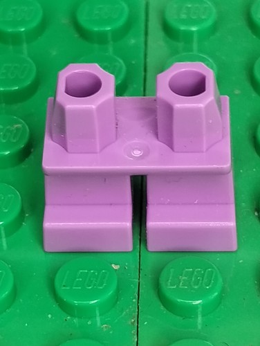 LEGO - Figure Legs - Short - plain Medium Lavender x 1 | eBay